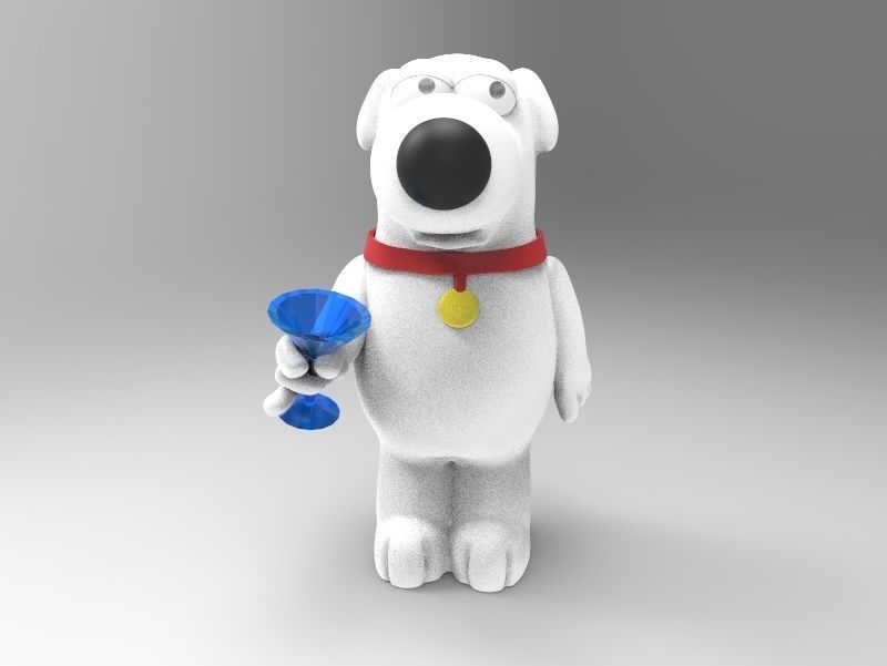 brian griffin 3D model | CGTrader