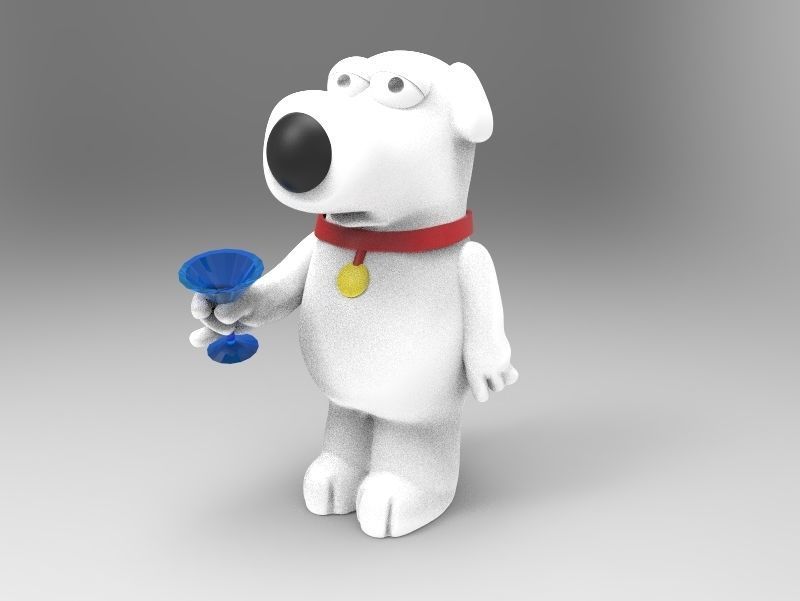 brian griffin 3D model | CGTrader