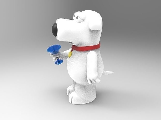 brian griffin 3D model | CGTrader