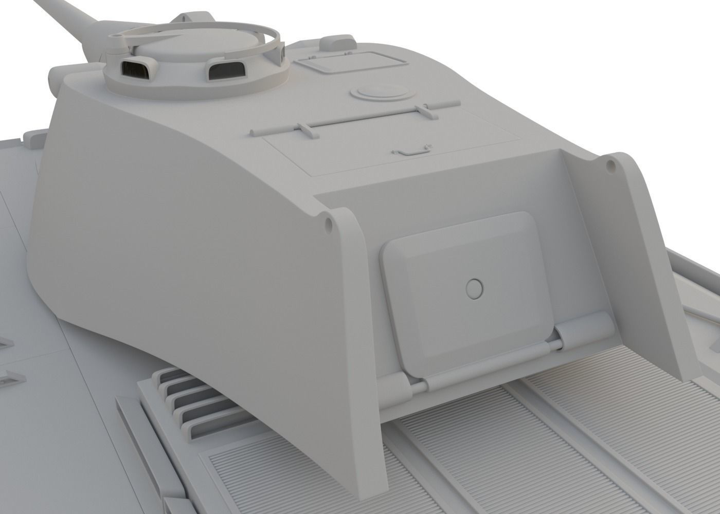 3D model German tank E79 Panther-III VR / AR / low-poly | CGTrader