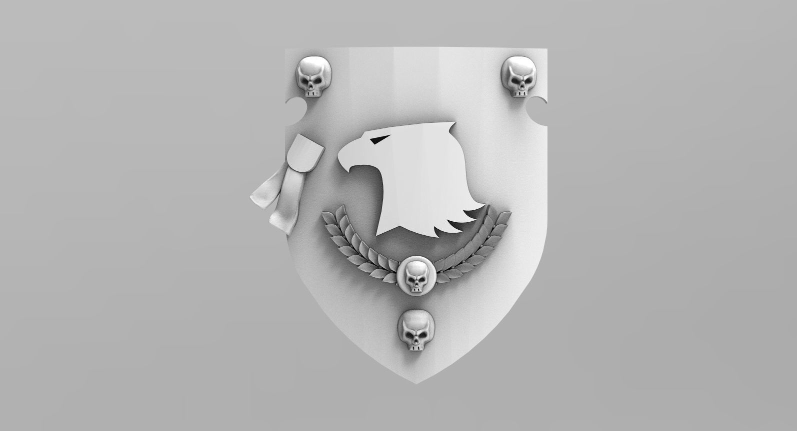 Raptor Power Shields 40k Version 1 3D model 3D printable | CGTrader