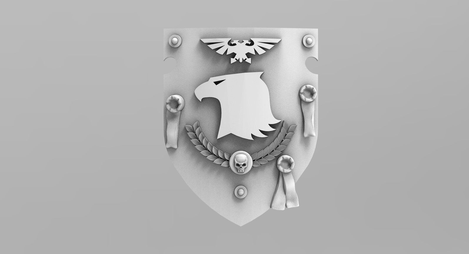 Raptor Power Shields 40k Version 1 3D model 3D printable | CGTrader