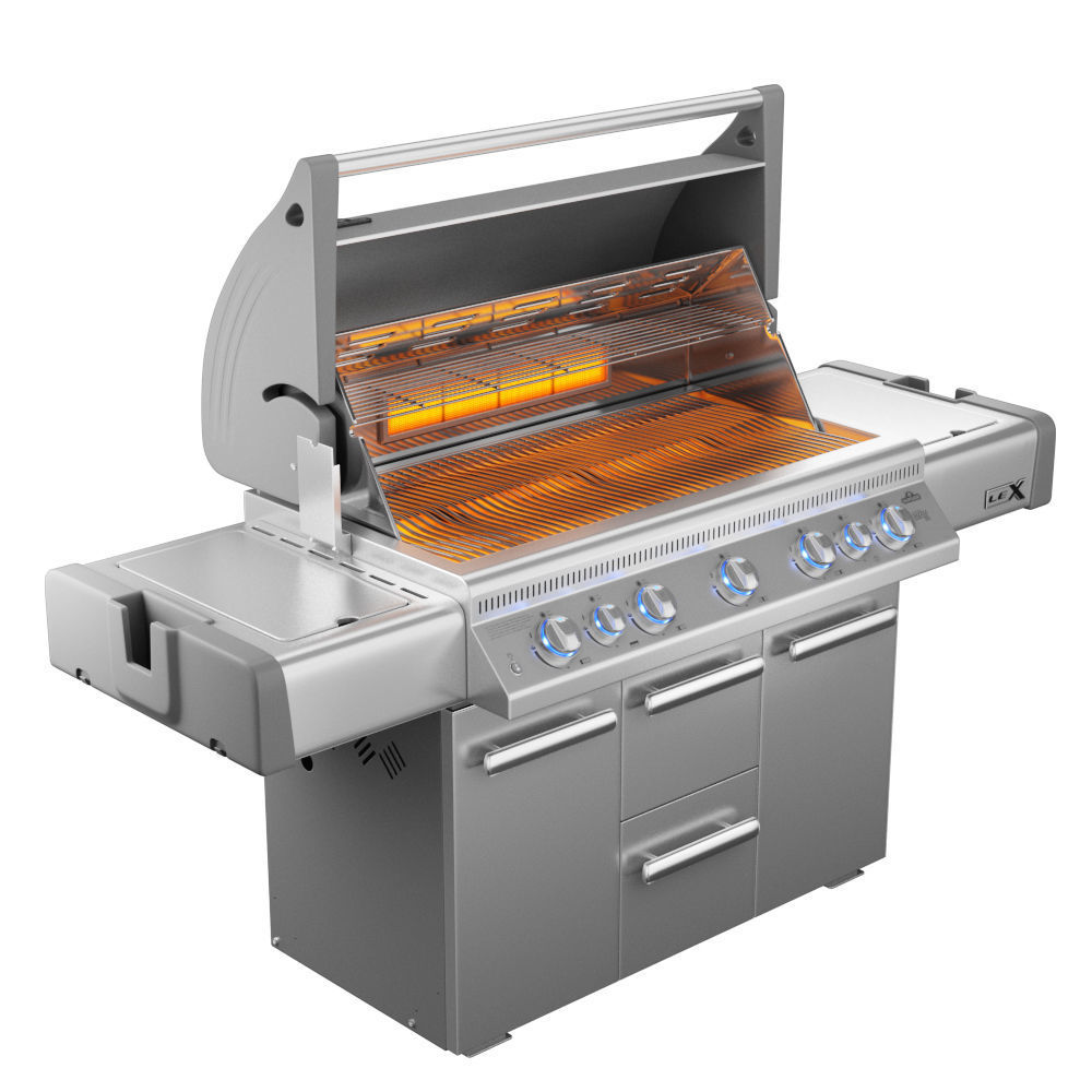 Napoleon LEX 730 RSBI gas grill BBQ 3D model | CGTrader