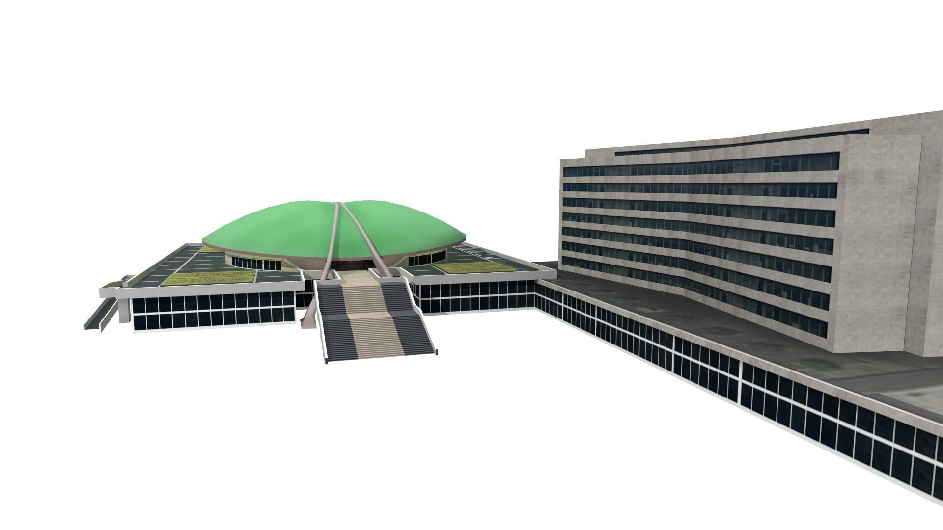 3D model MPR DPR indonesian Building VR / AR / low-poly | CGTrader