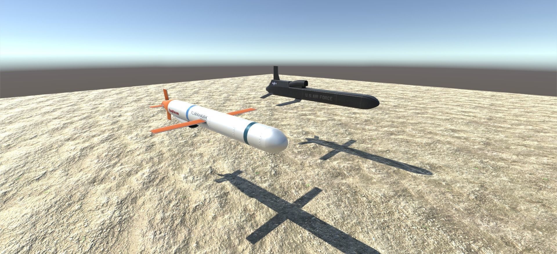 3D model Low Poly Missile Pack VR / AR / low-poly | CGTrader