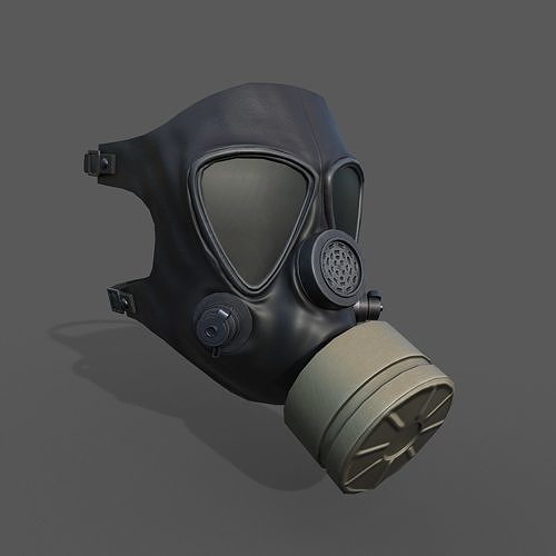 3D model Gas mask helmet 3d model military VR / AR / low-poly | CGTrader