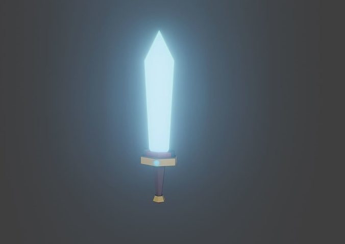 LightSword sword free 3D model | CGTrader