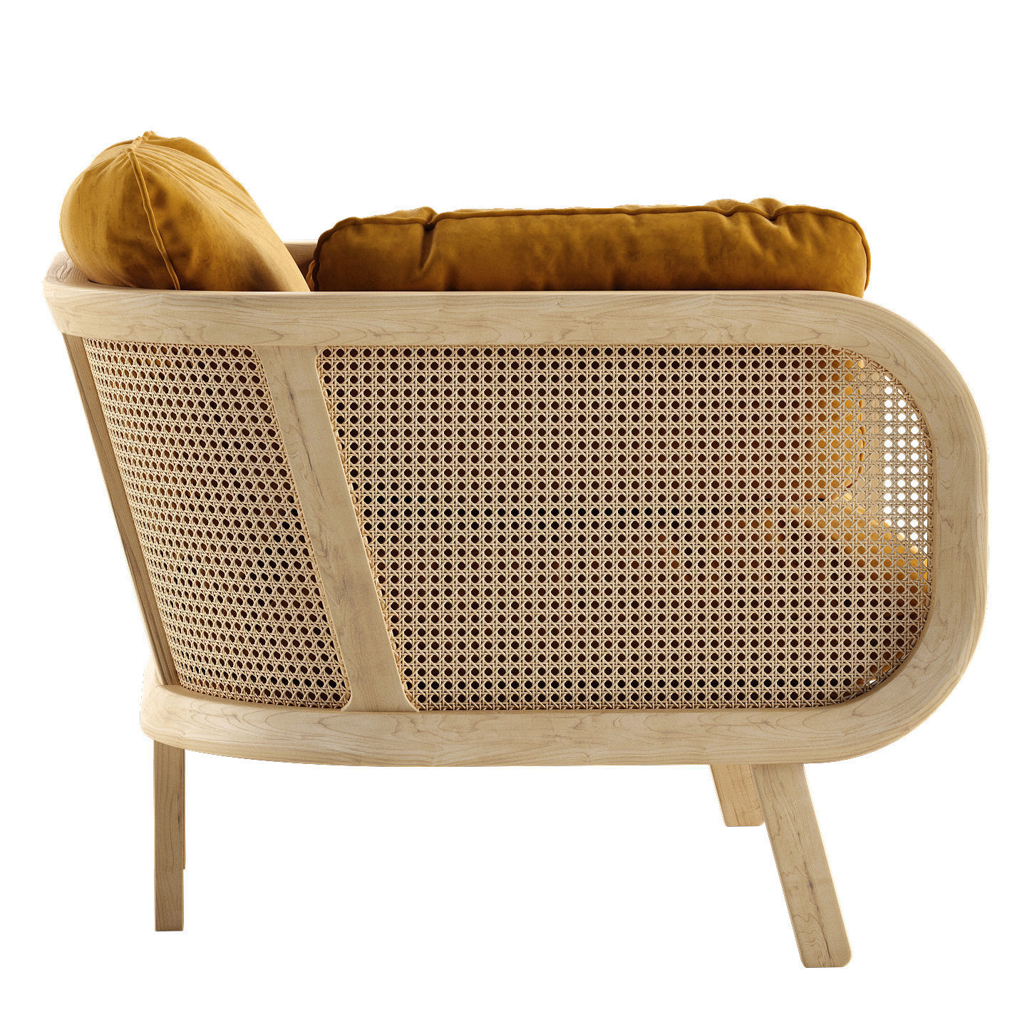 Buzzi Cane chair 3D model | CGTrader