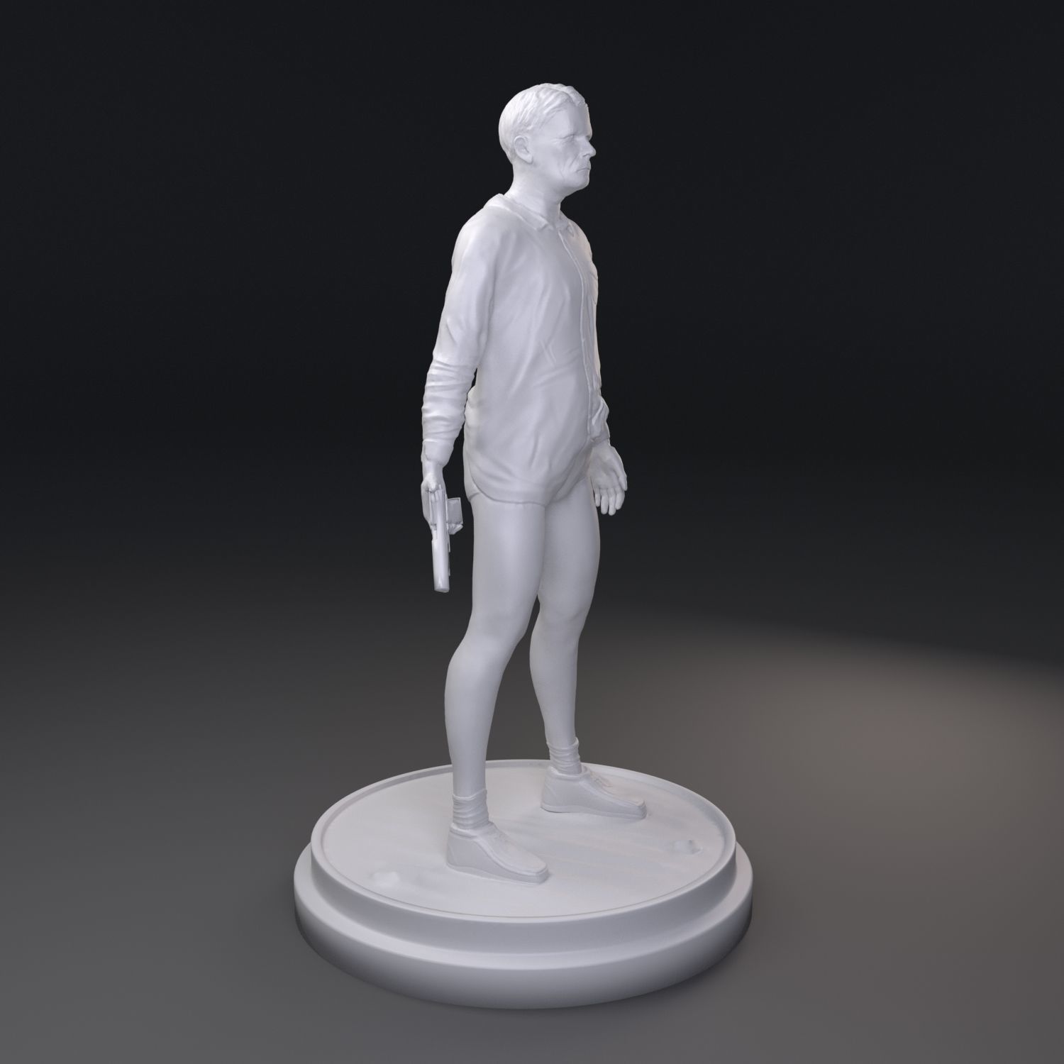 Walter White 3D model 3D printable | CGTrader