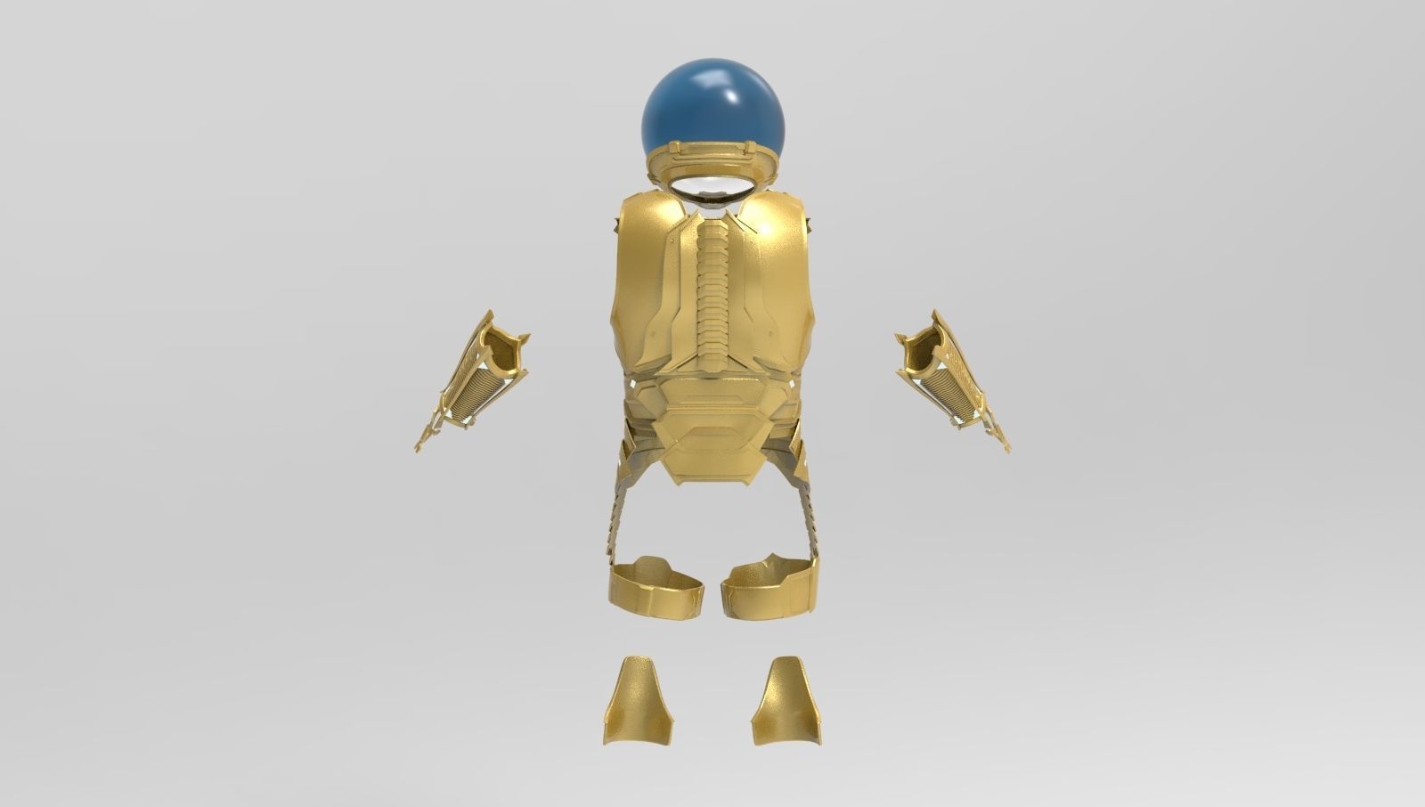 Mysterio Far From Home fan Art for 3D Printing full body Armor 3D model ...