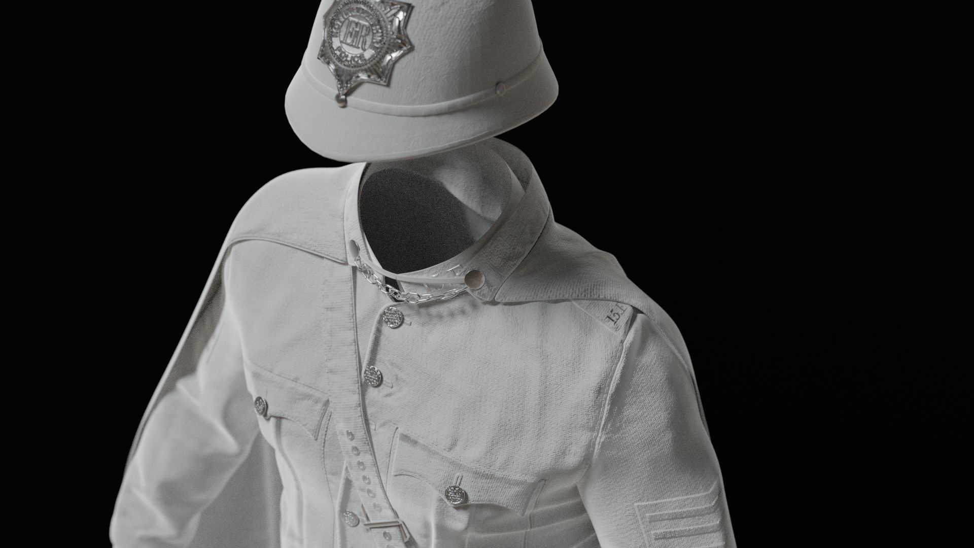POLICEMAN British bobby 3D model | CGTrader