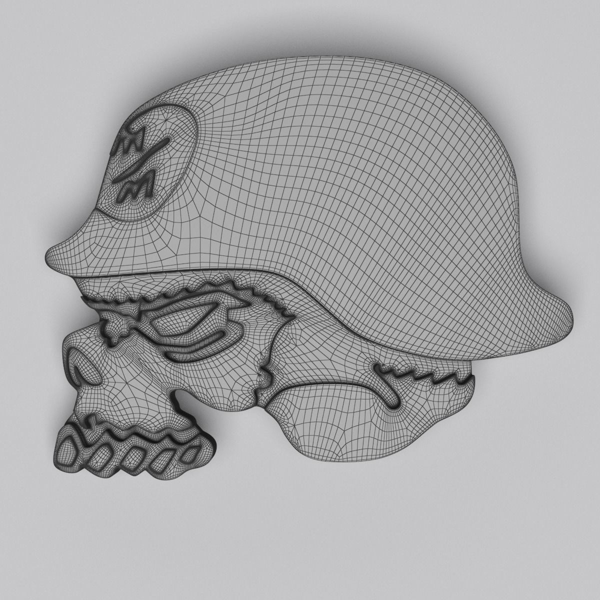 Metal Mulisha skull 3D model | CGTrader