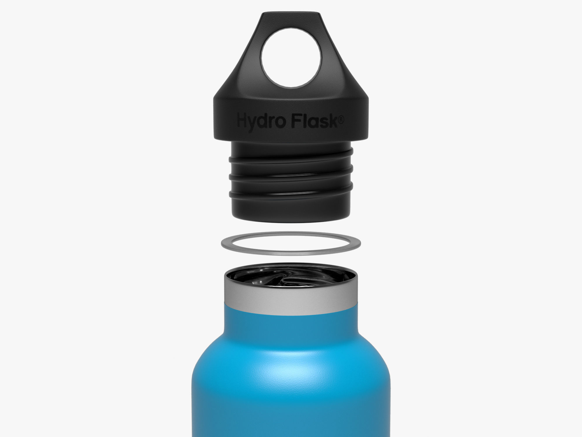 3D model Hydro Flask 24oz Water Bottle VR / AR / low-poly | CGTrader