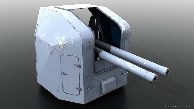 3D model Skoda 10 cm K10 - OTO 100-47 VR / AR / low-poly | CGTrader