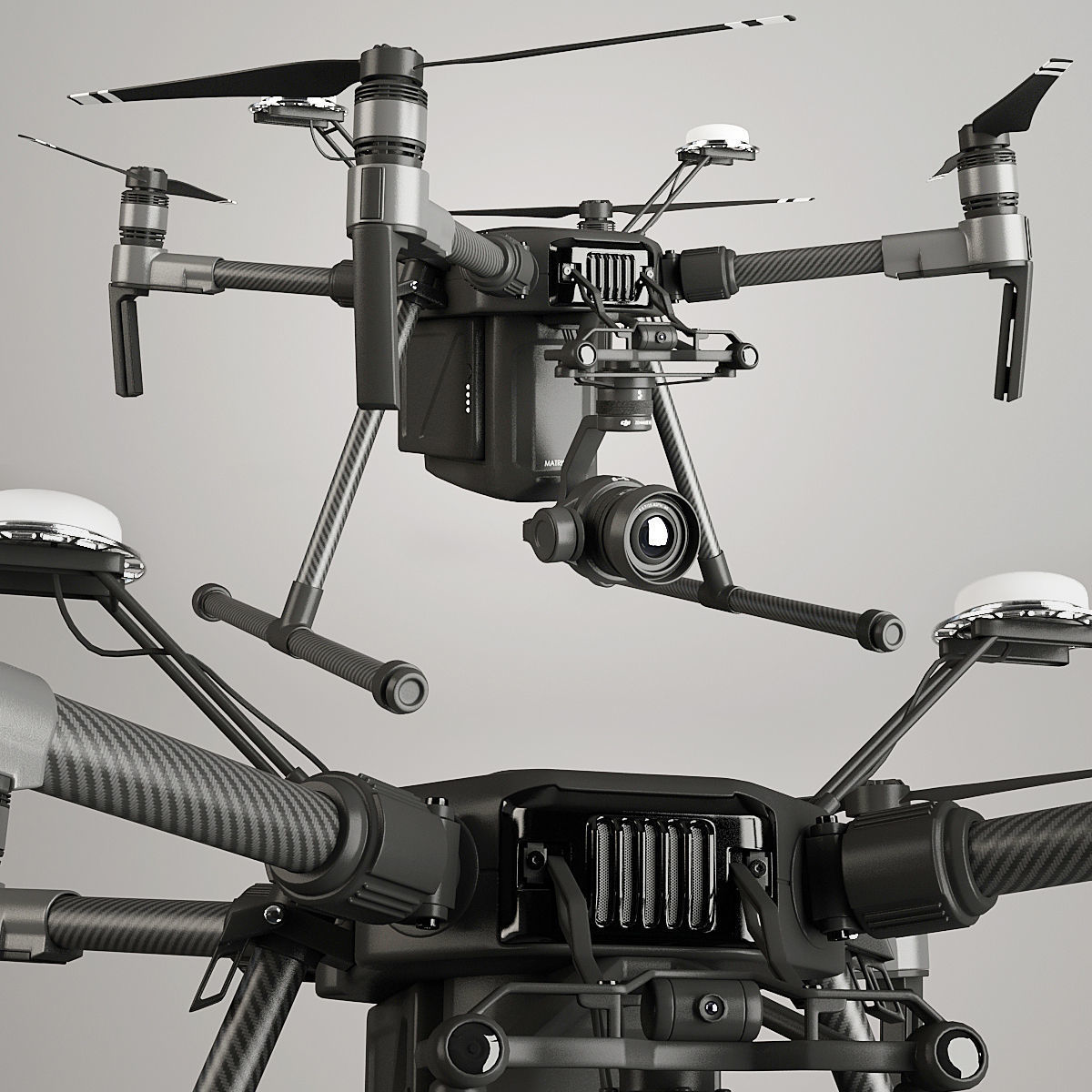 Quadcopter DJI MATRICE 3D model | CGTrader