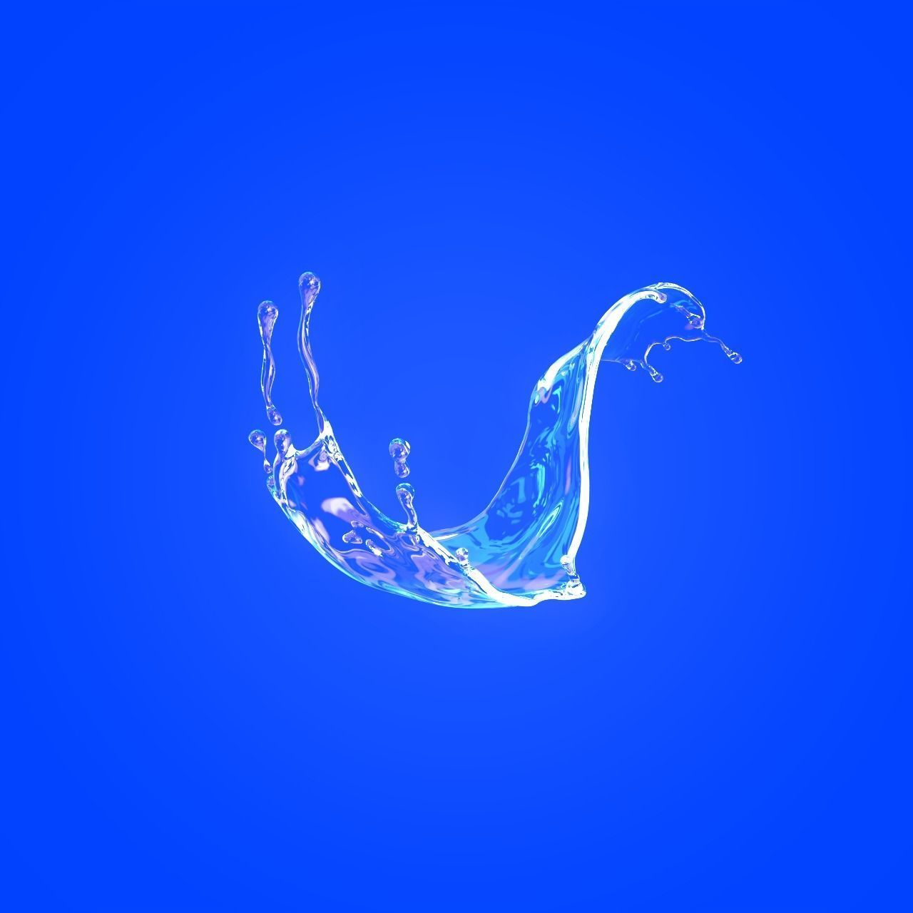 3d model water splash 3D model | CGTrader