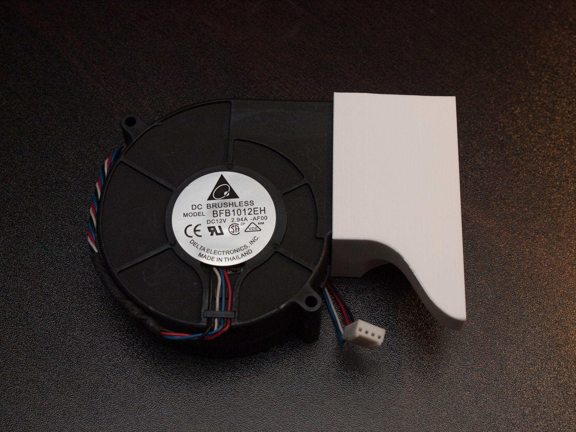 NVIDIA Tesla K10 cooling fan shroud duct also fit GRID K2 3D model 3D ...