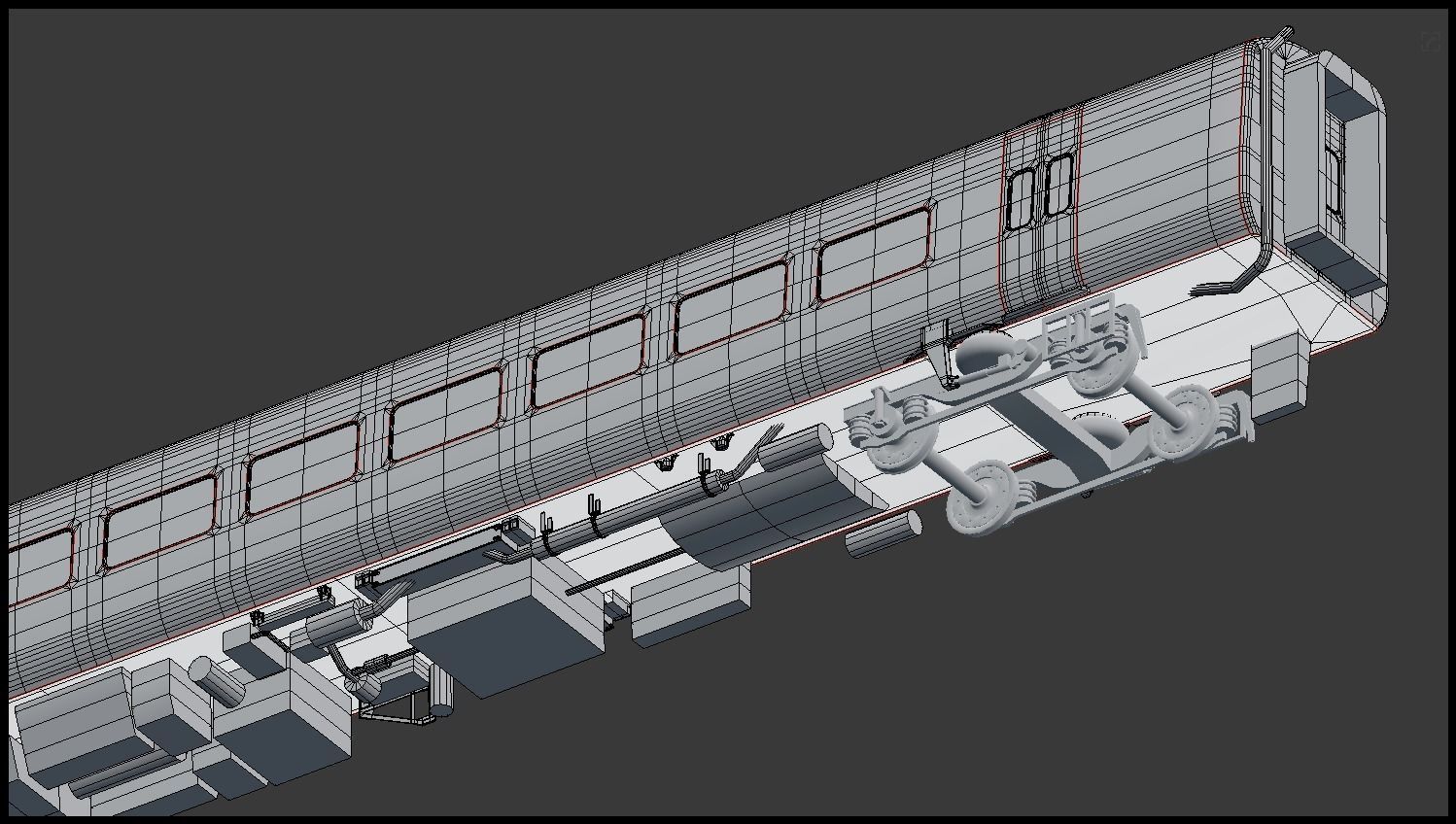 British train class 158 3D model | CGTrader