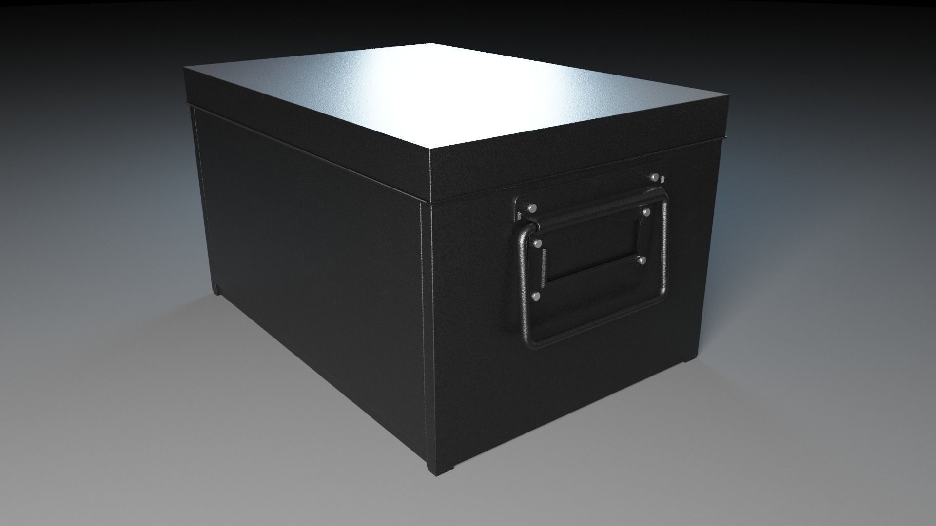 3D model Manick box with a lid VR / AR / low-poly | CGTrader