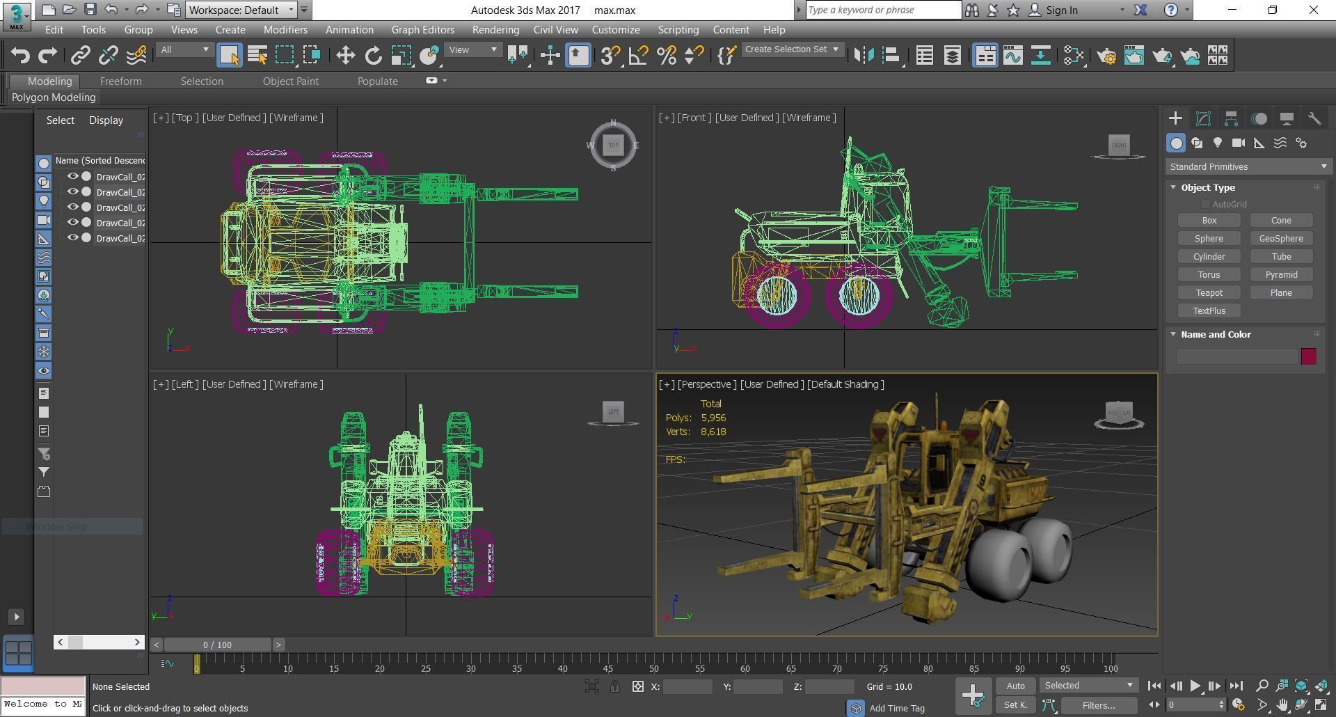 Vehicle 1009 - Heavy Equipment 3D model | CGTrader