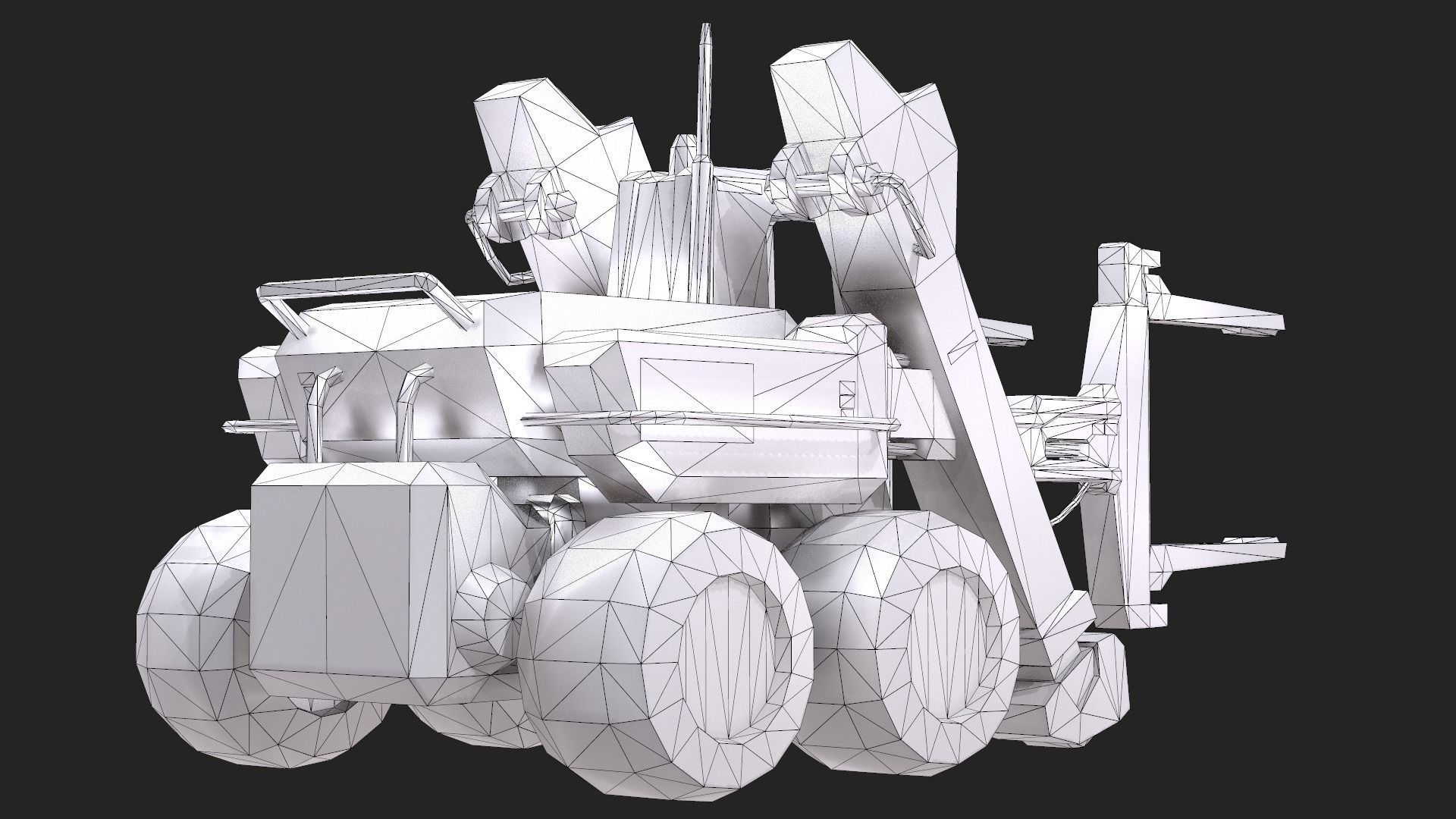 Vehicle 1009 - Heavy Equipment 3D model | CGTrader