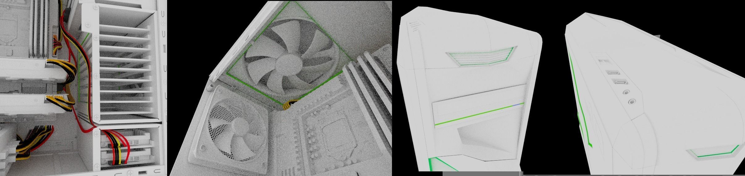 Game PC 3D model | CGTrader