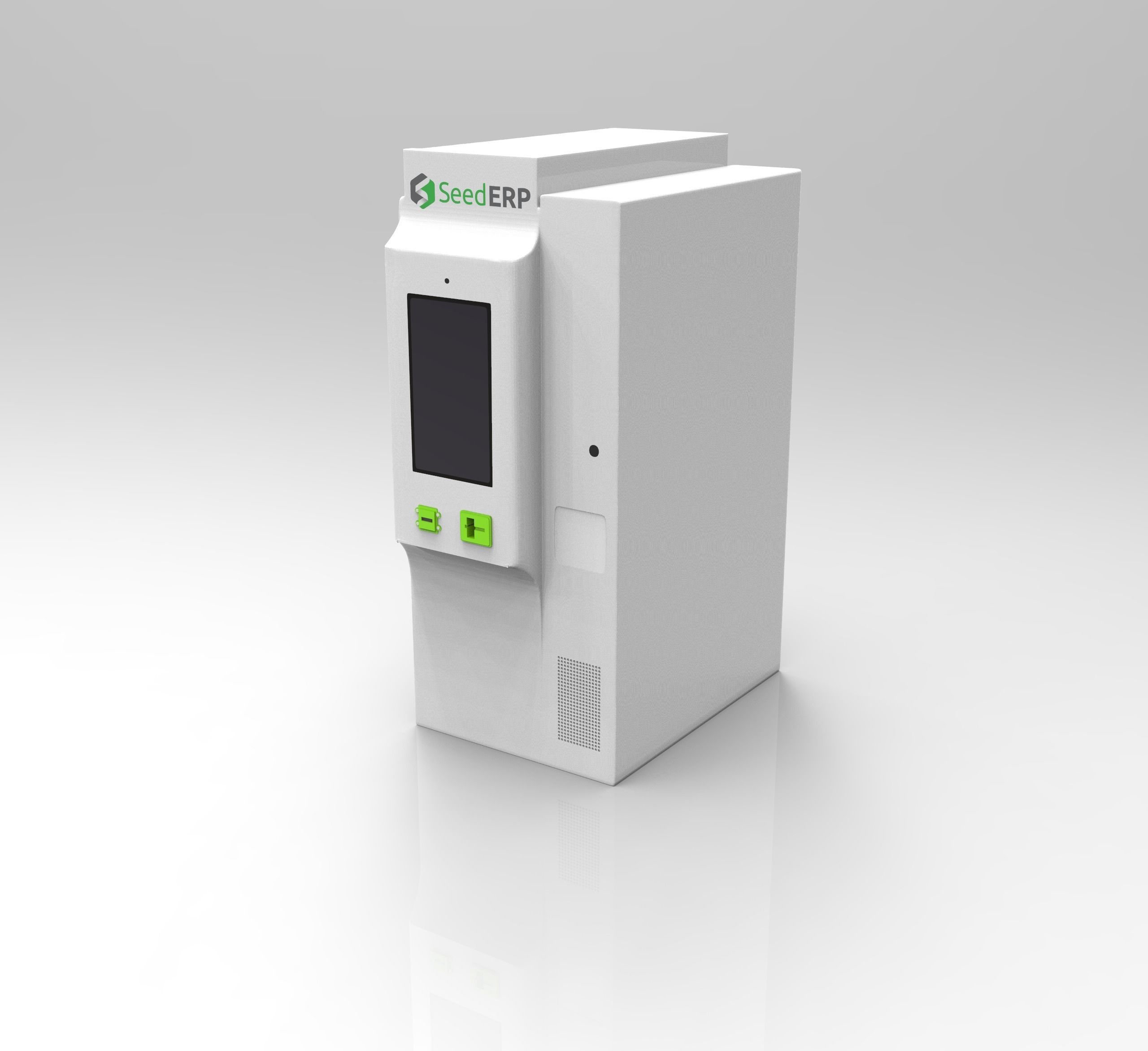 Simple vending machine with screen 3D model 3D model | CGTrader