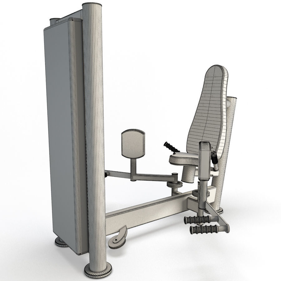 Gym Abductor Machine 3D model | CGTrader