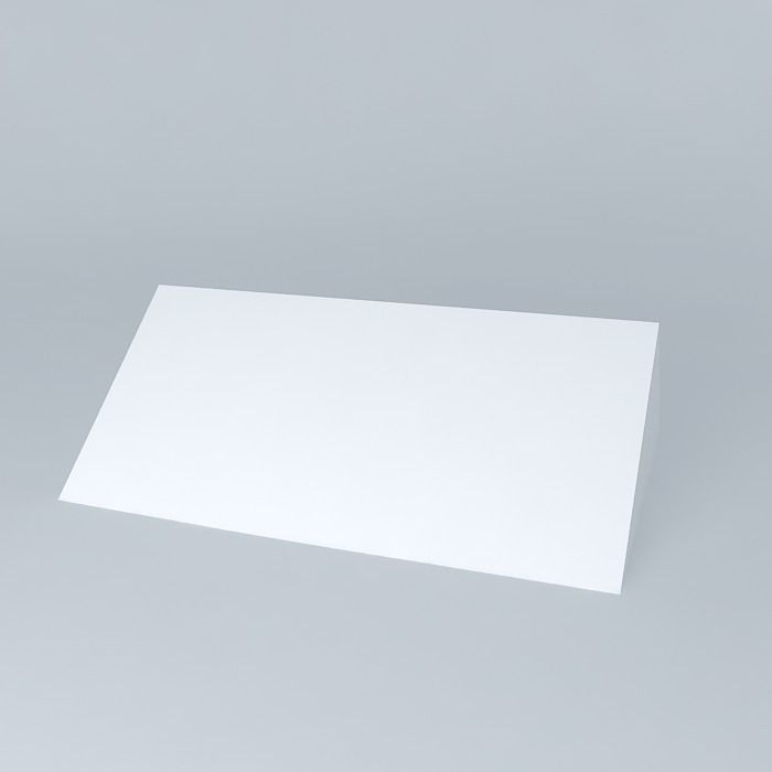 Triangle Tent free 3D model | CGTrader