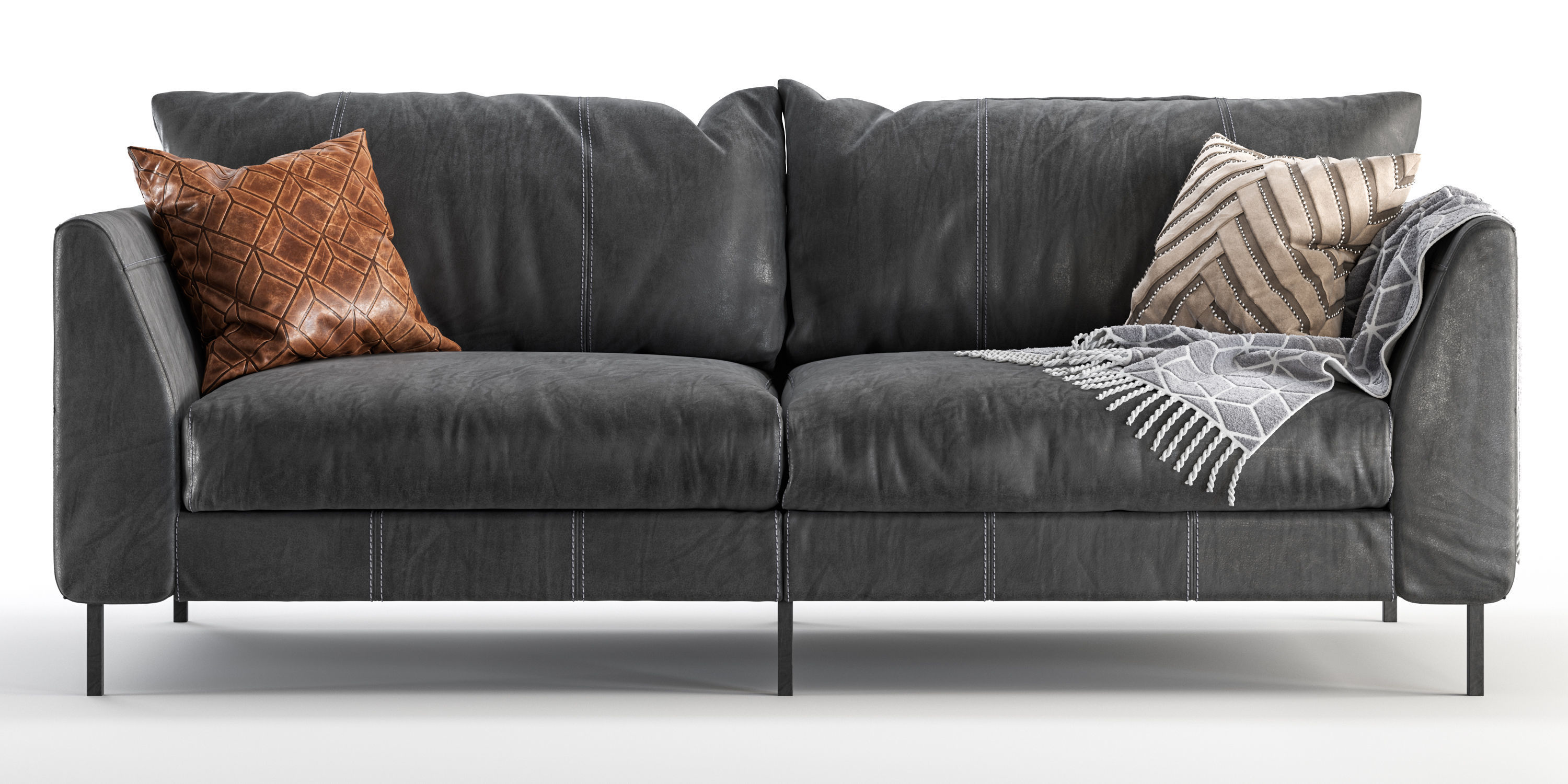 Loft sofa 220 cm 3D model | CGTrader