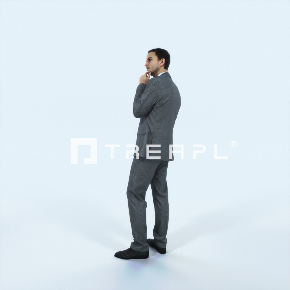 3D model 3D PEOPLE CROWDS- ULTIMATE SPEED SOLUTION VR / AR / low-poly ...