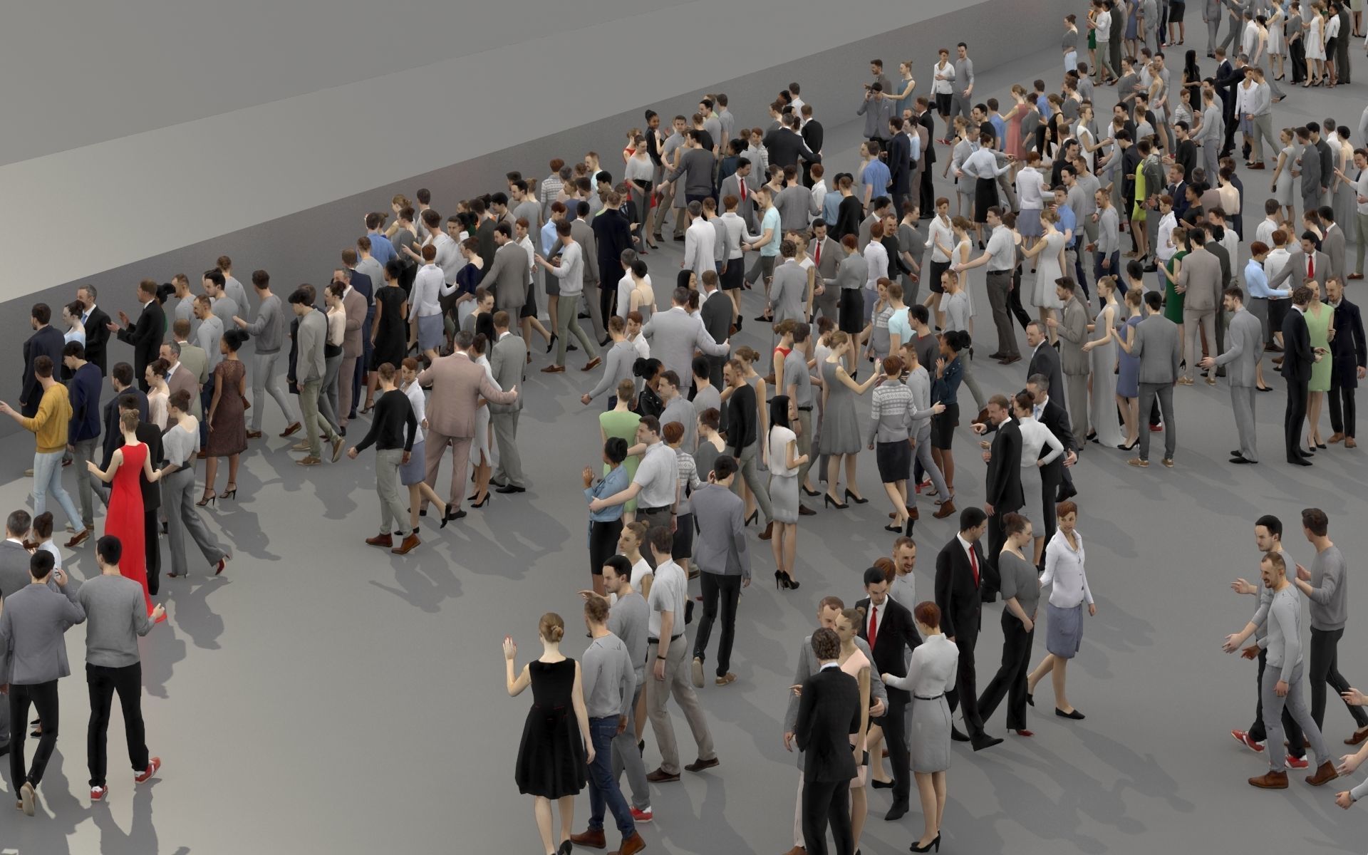3D model 3D PEOPLE -CONCERT - EVENT - CROWDS- ULTIMATE SPEED SOLUTION ...