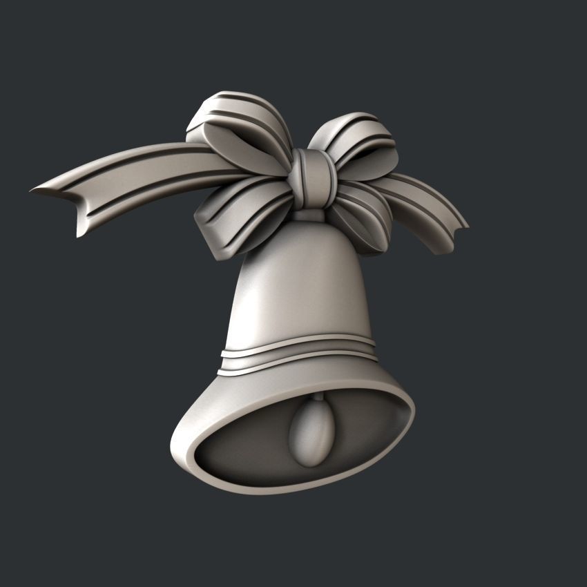 3d STL models for CNC router bell 3D model | CGTrader