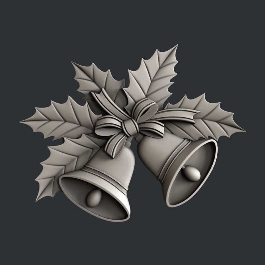 3d STL models for CNC router bell 3D model | CGTrader