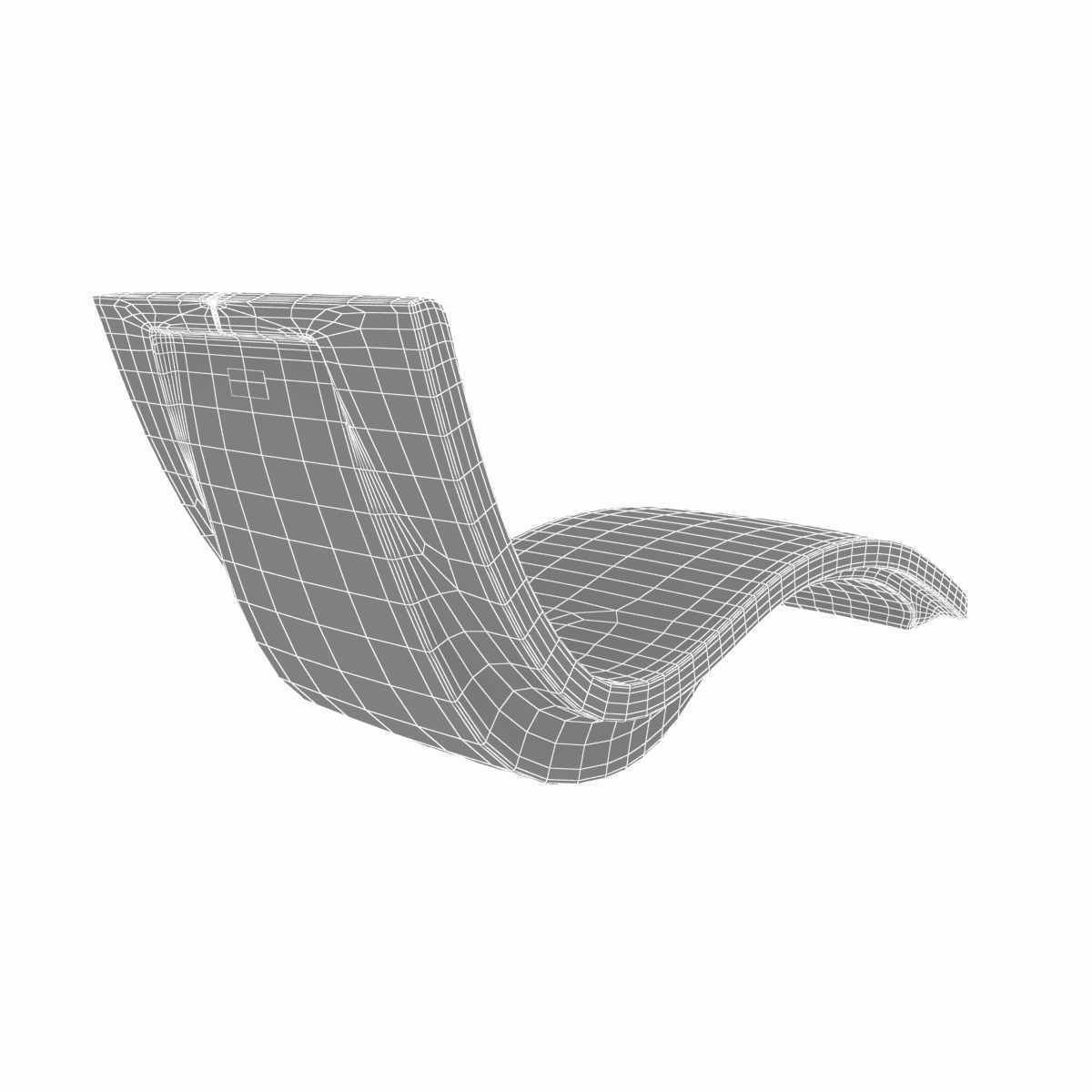 Tropitone Curve Chaise Lounge 3d model 3D model | CGTrader