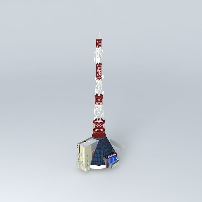 Tower Megaphone free 3D model | CGTrader