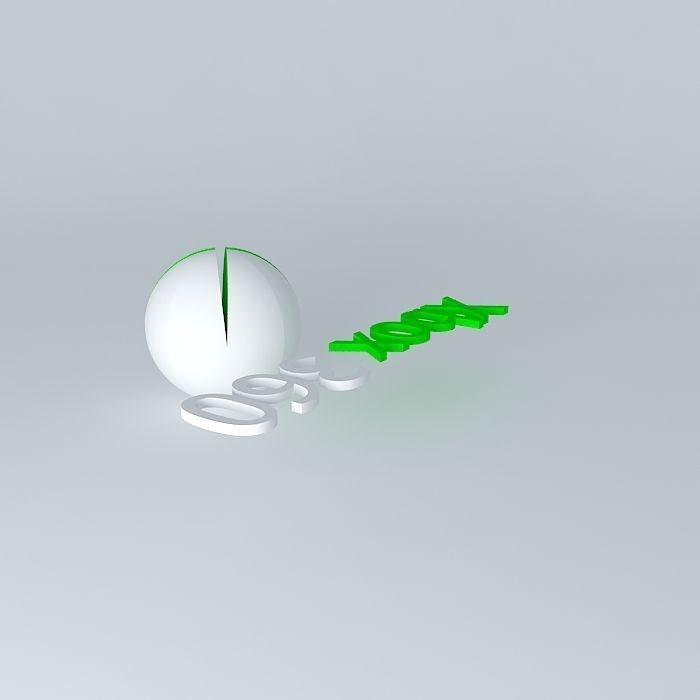 xbox logo free 3D model | CGTrader