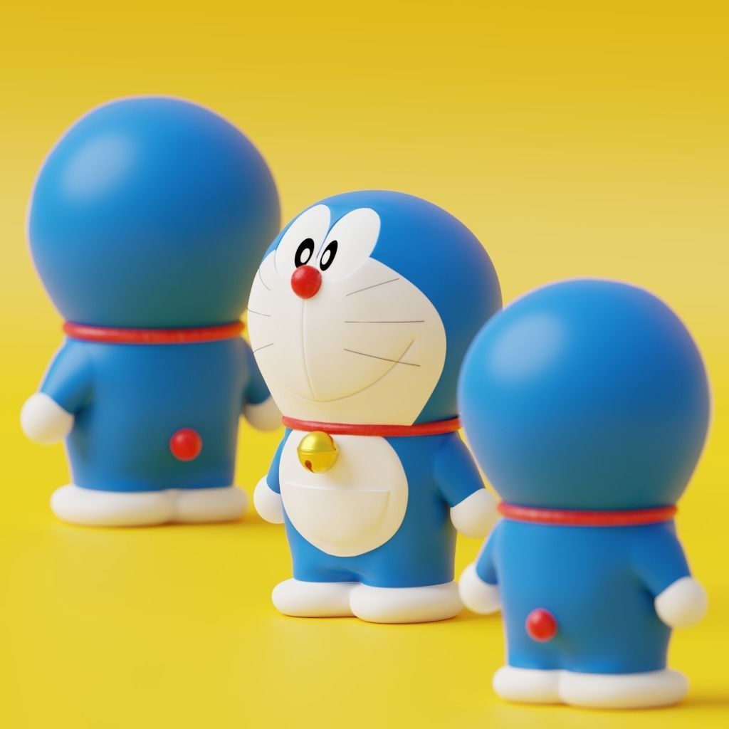 3D model Doraemon VR / AR / low-poly | CGTrader