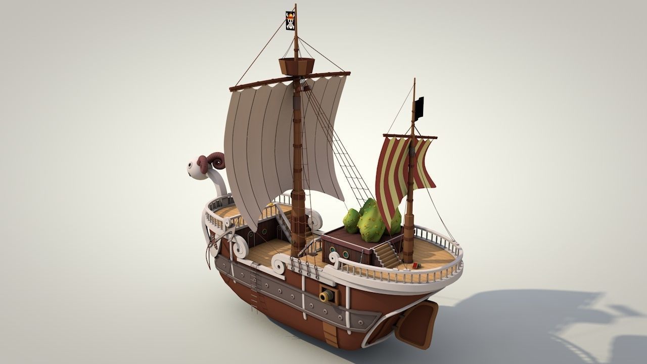 Going Merry - One Piece by DSZarts 3D model | CGTrader