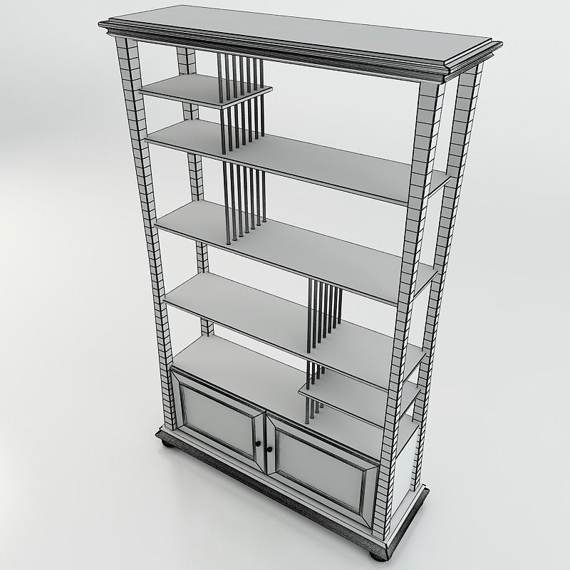 Bifacial Etagere Regina 3D model | CGTrader