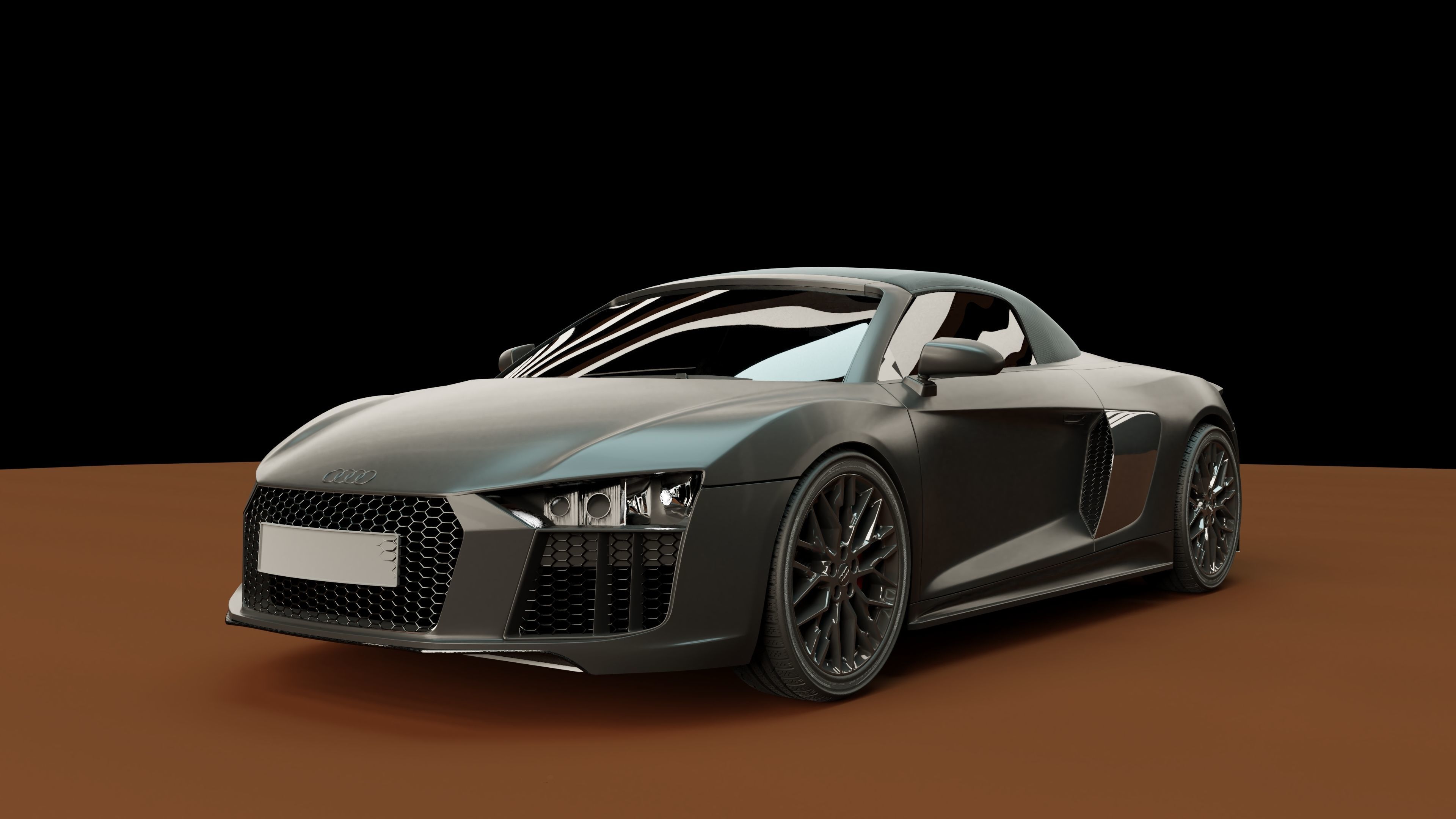 Audi r8 High polygon sports car 3D model | CGTrader