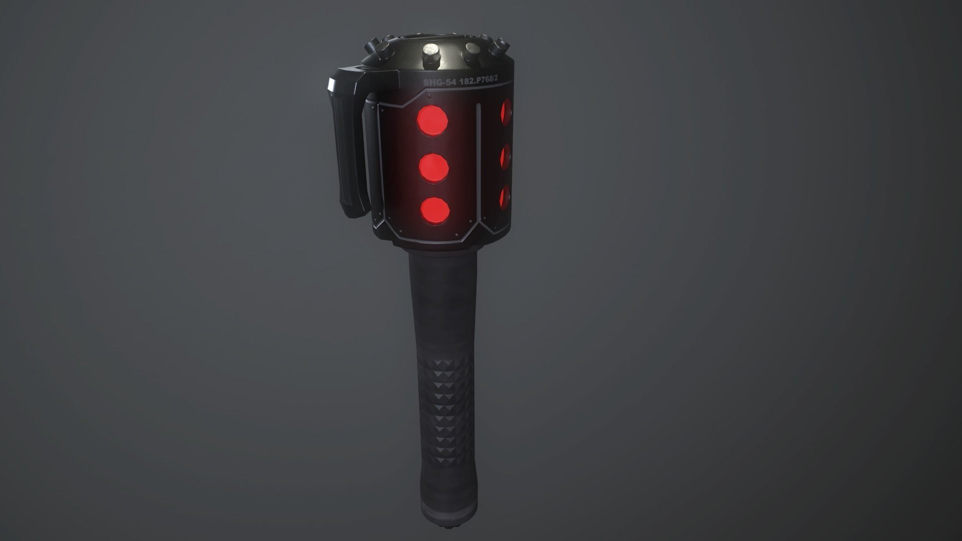 3D model Sci-Fi Frag Grenade VR / AR / low-poly | CGTrader