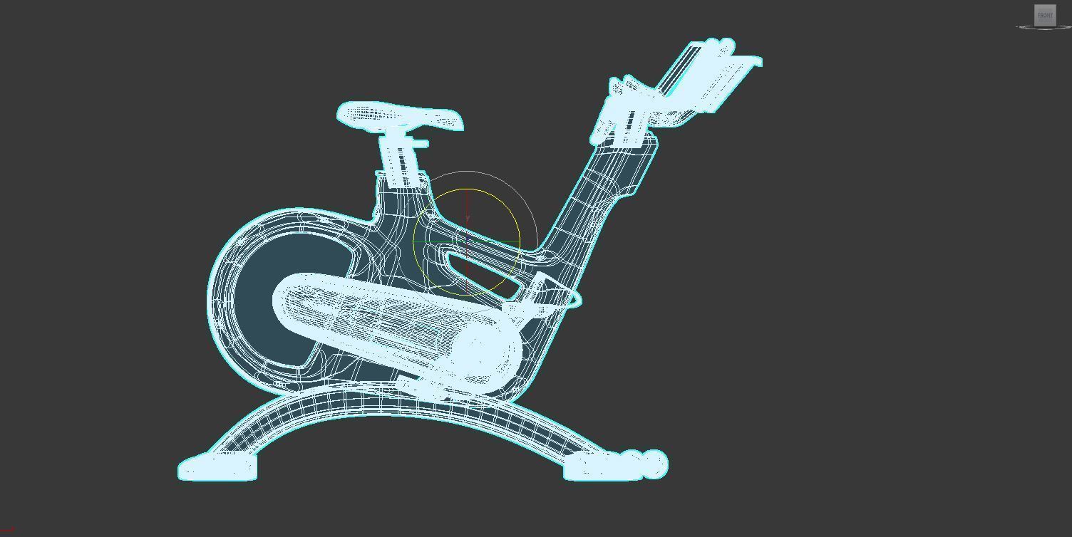 Fitness Models Bike Treadmill 3D model | CGTrader