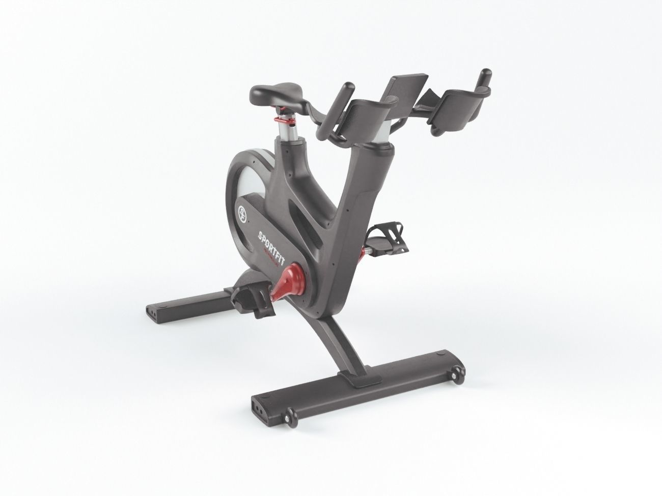 Fitness Models Bike Treadmill 3D model | CGTrader