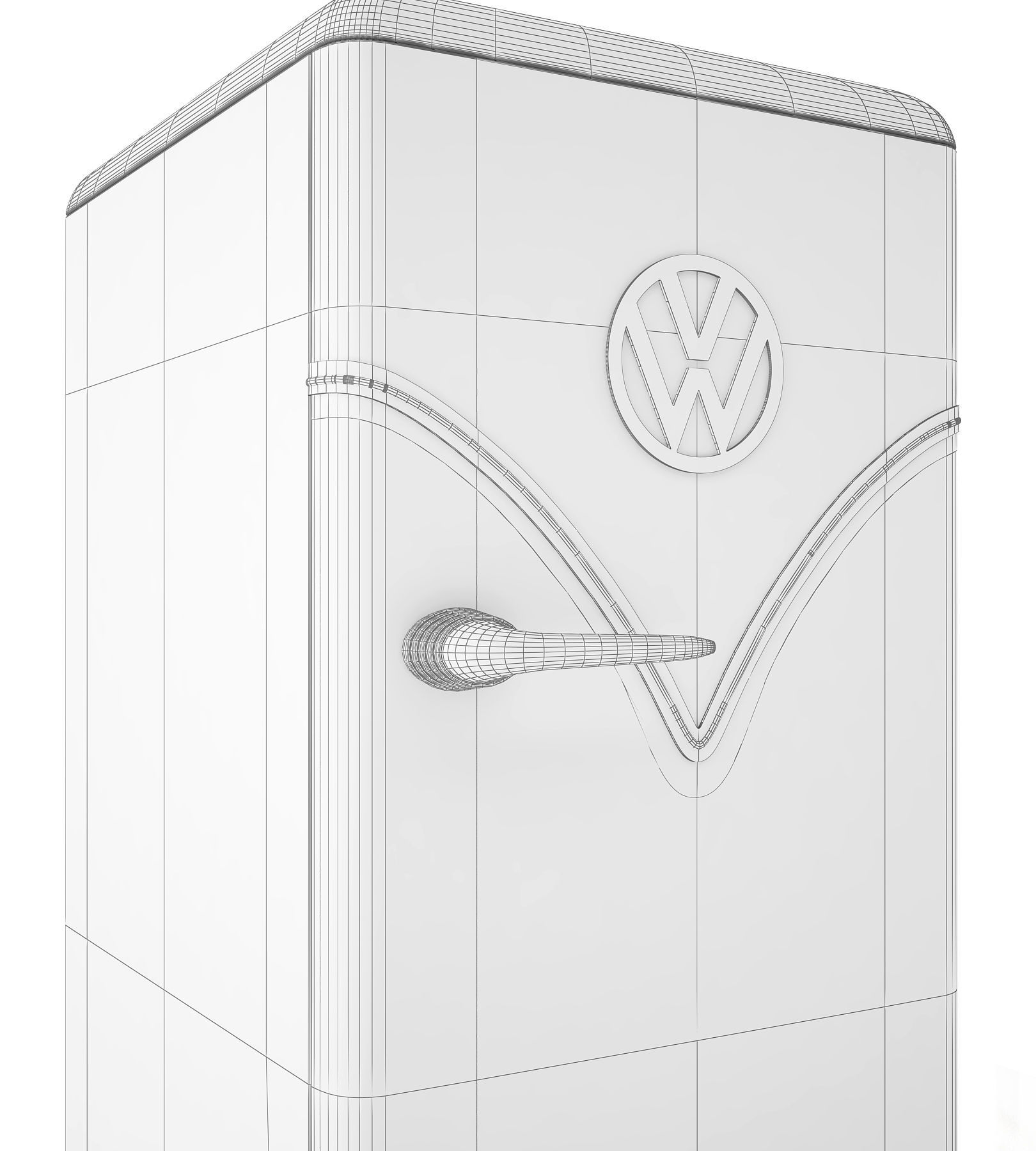 volkswagen fridge gorenje 3D model | CGTrader