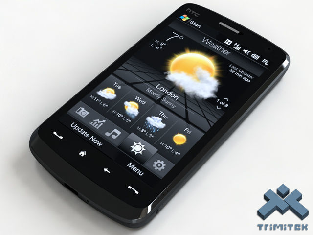HTC Touch HD - 2008 3D model | CGTrader