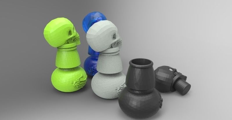 elixir frasco 3D model | CGTrader