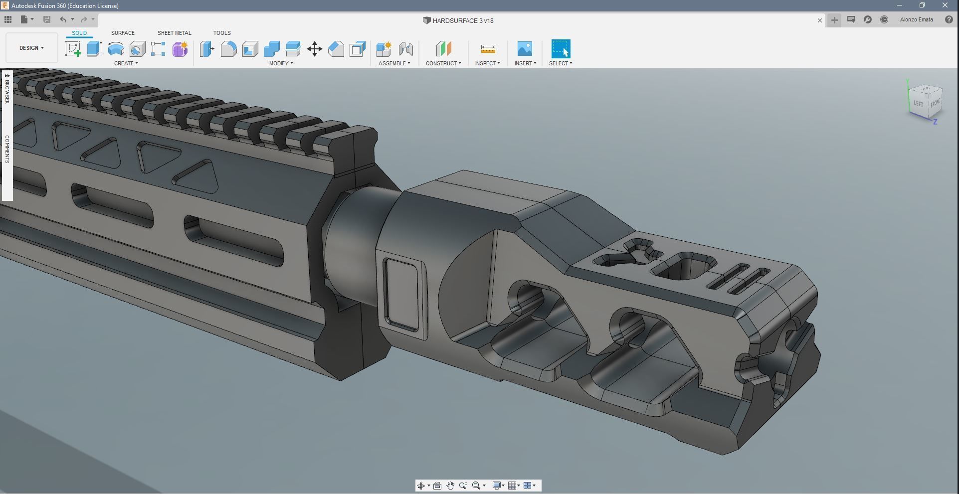 Muzzle Break M-033 3D model 3D printable | CGTrader