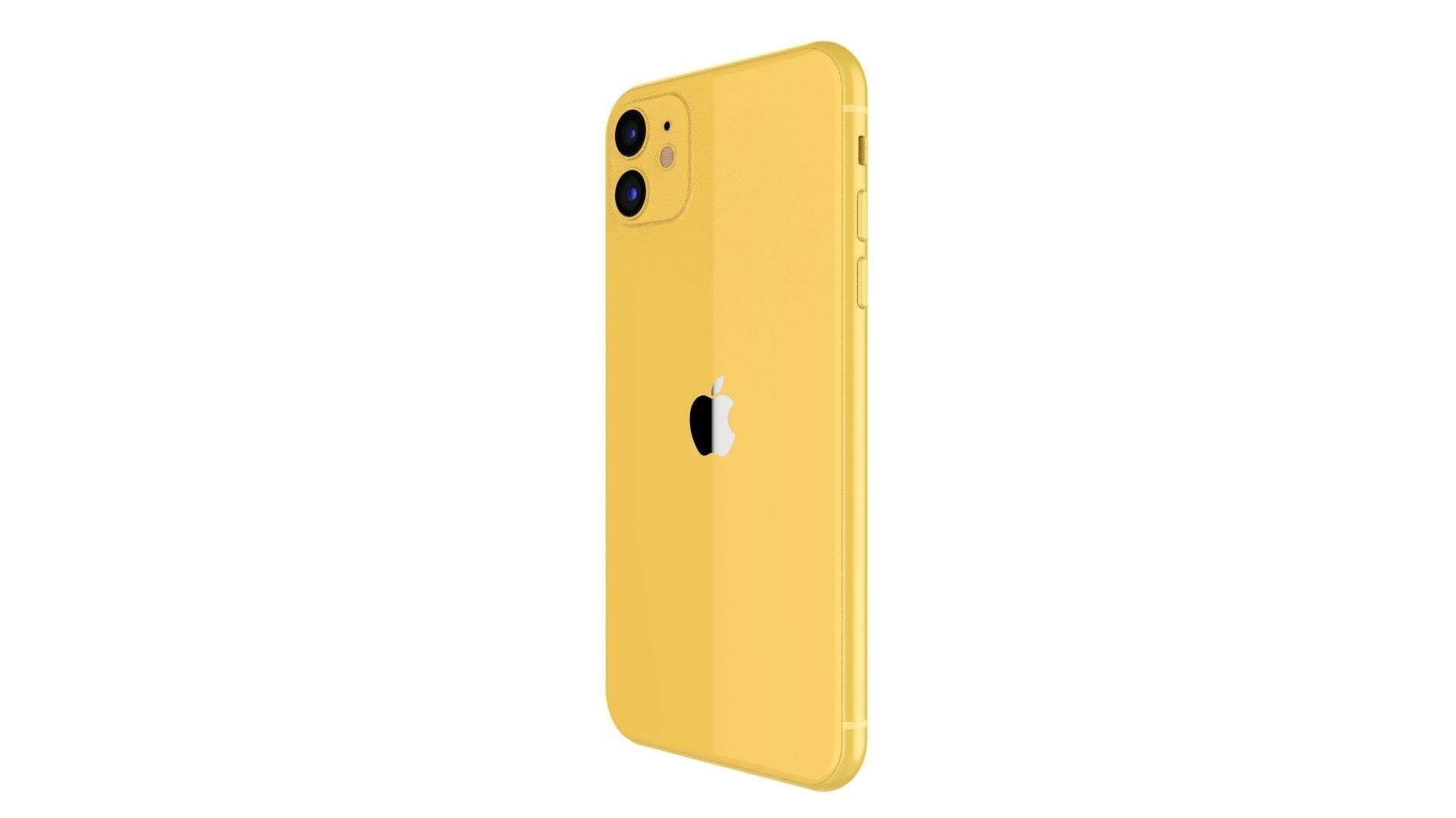 Apple iPhone 11 Yellow 3D model | CGTrader