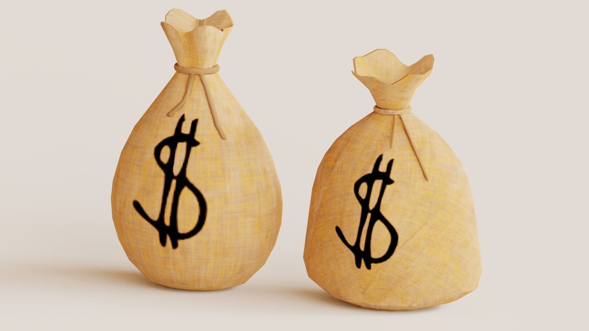 3D model Money - Low Poly VR / AR / low-poly | CGTrader